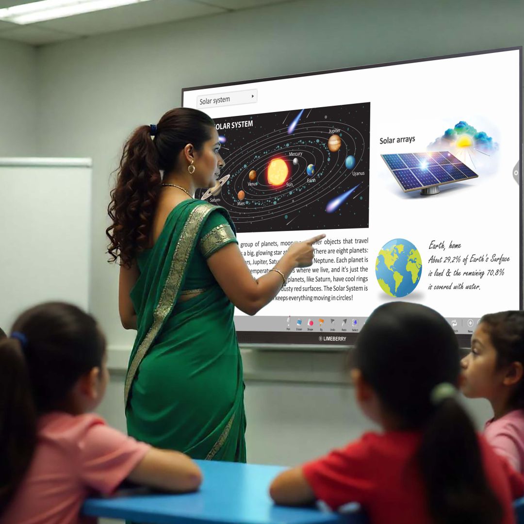 86 Inch Interactive Touch Monitor 4K (SP-IWB-HE-86) - Limeberry | Go ...